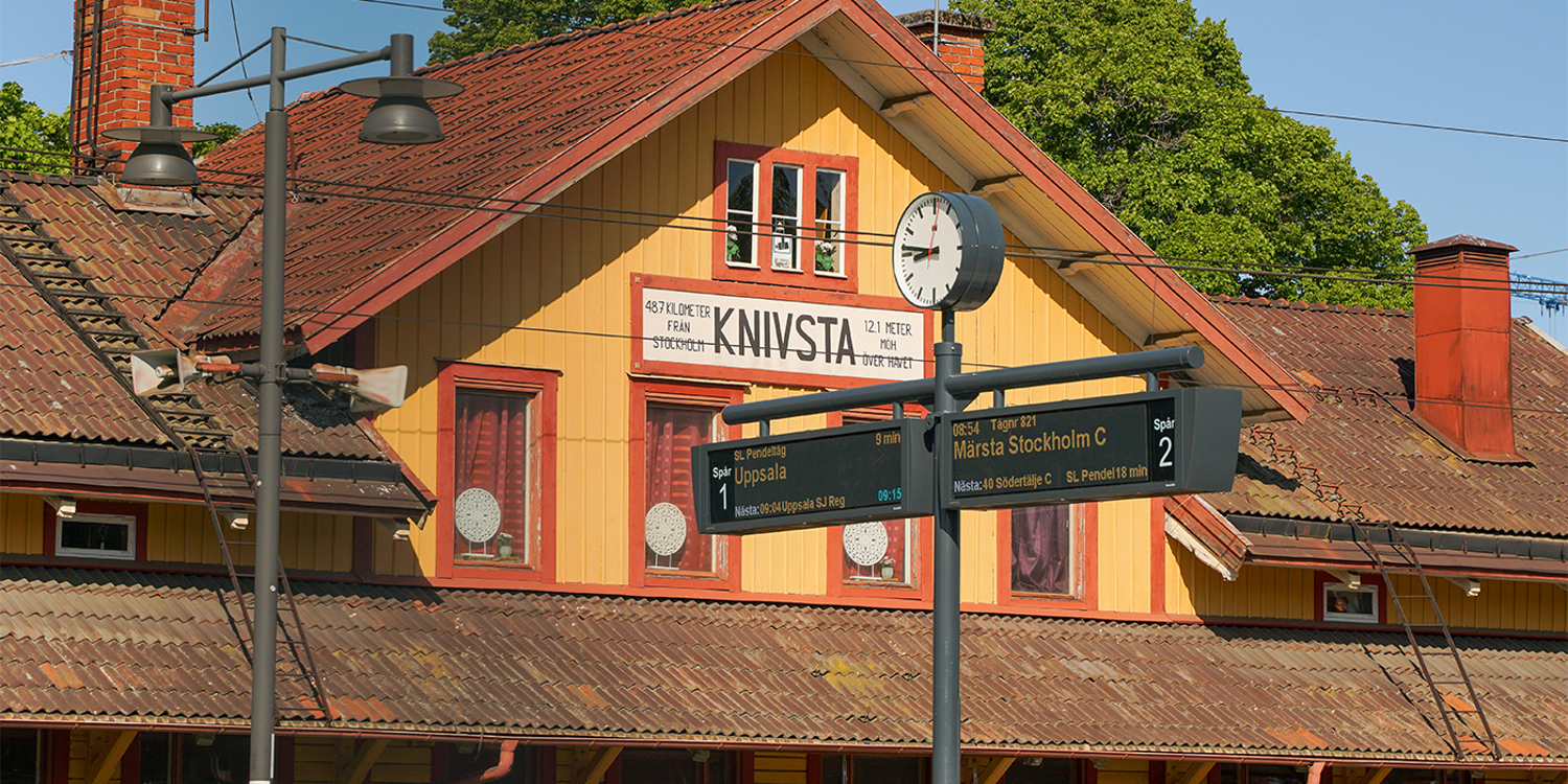 Välkommen till Knivsta – där kötiderna är korta och storstäderna nära ...